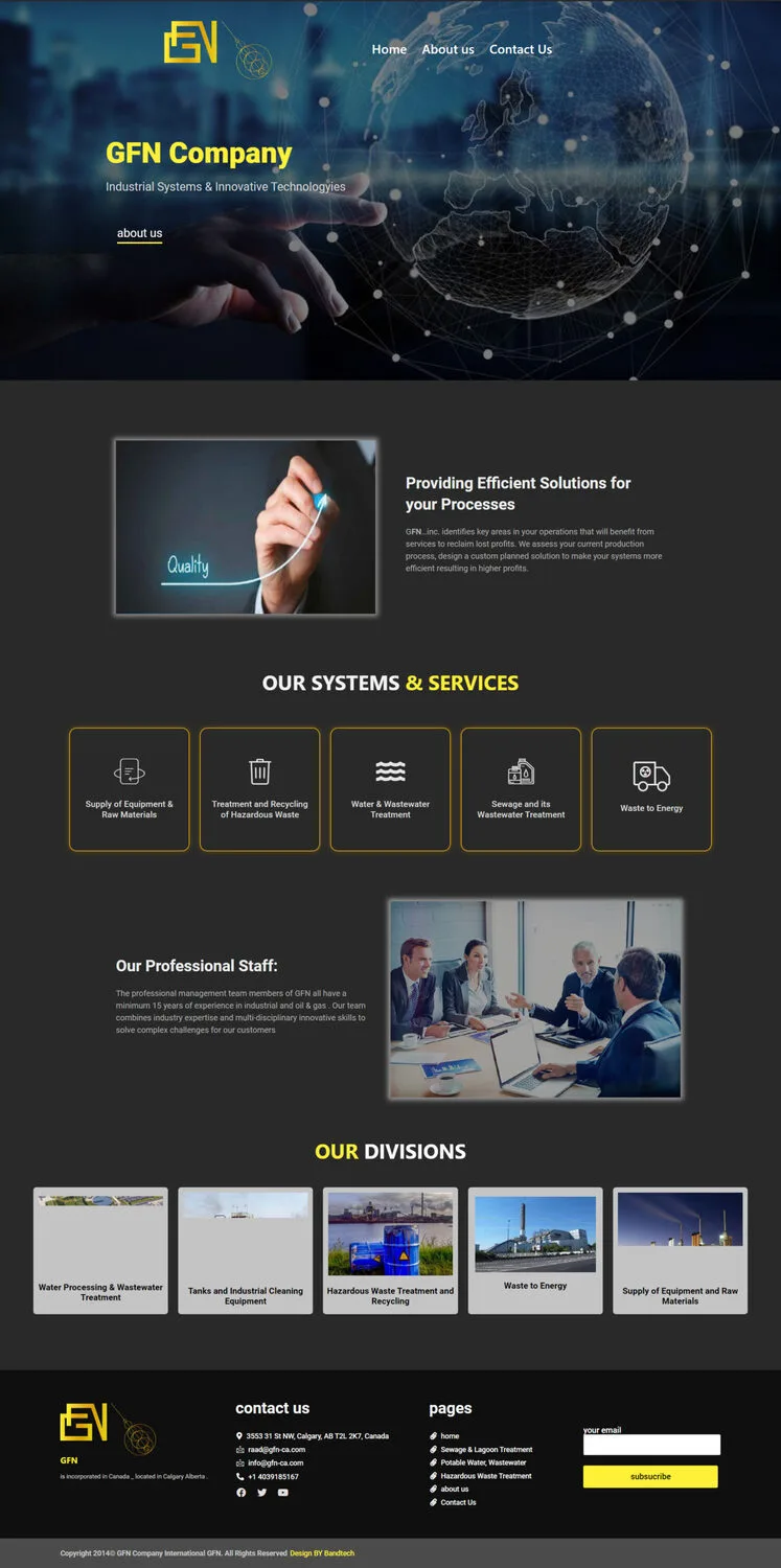 شركة GFN - الحزمة التقنية - BandTech